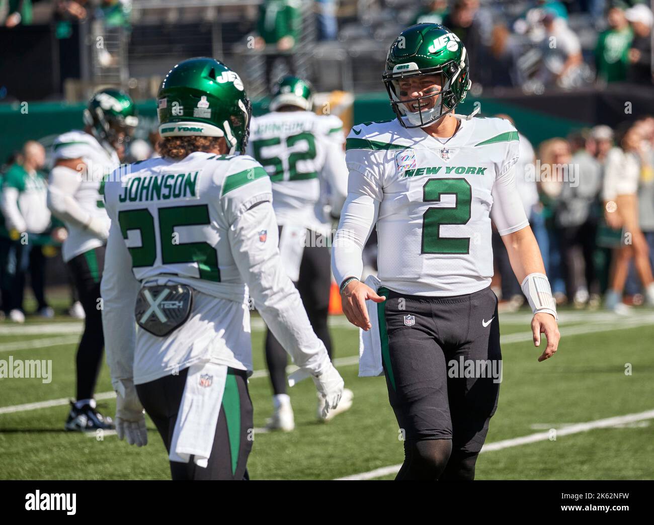 East Rutherford, New Jersey, USA. 9th Oct, 2022. New York Jets ...