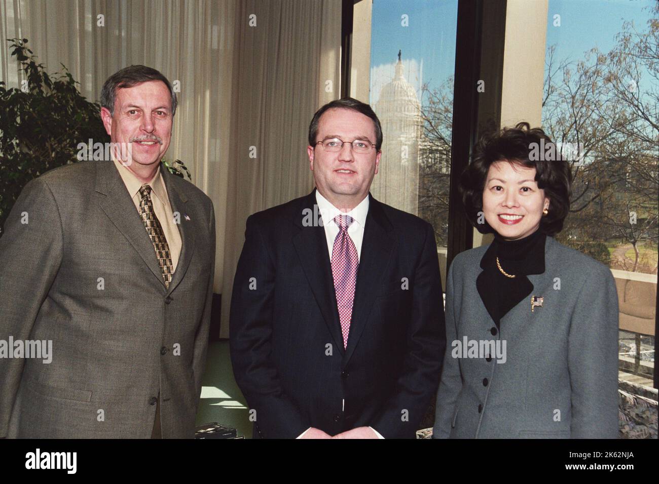 Office of the Secretary - Secretary Elaine Chao meeting Jack Gerard ...