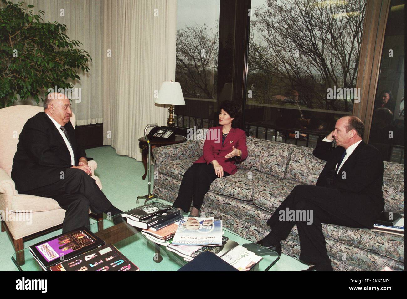 Office of the Secretary - Secretary Elaine Chao Meeting Ken Behring of ...