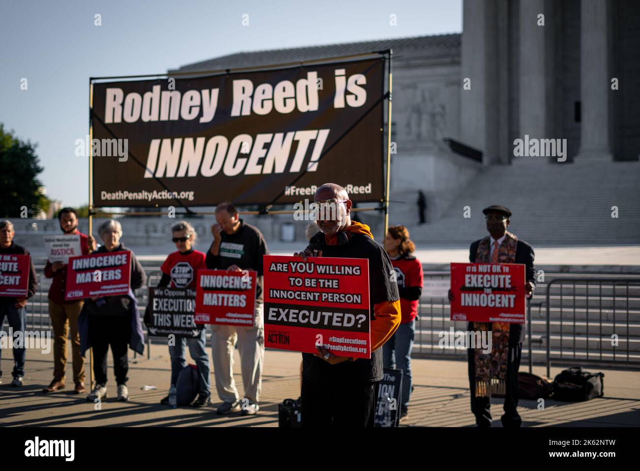 Washington, United States. 11th Oct, 2022. A demonstrator holding a ...