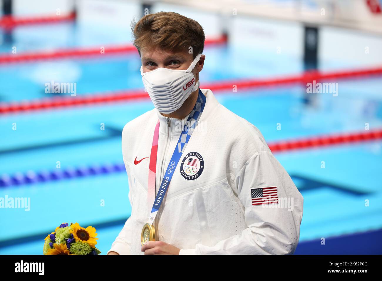 AUGUST 1st, 2021 - TOKYO, JAPAN: Robert FINKE of the USA wins the Gold ...
