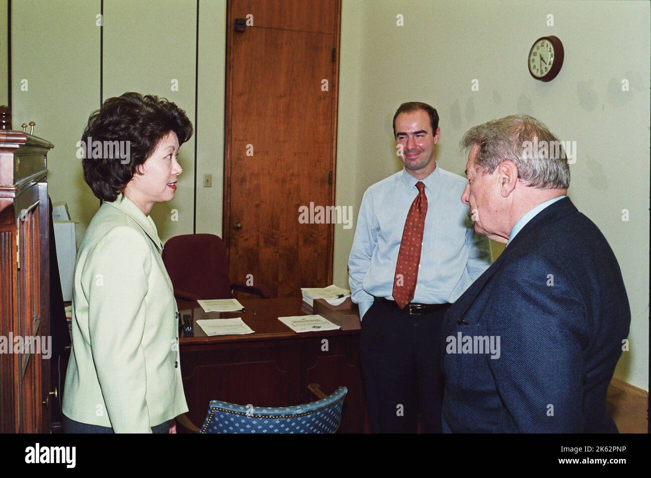 Office of the Secretary - Secretary Elaine Chao with Cong Norwood and ...
