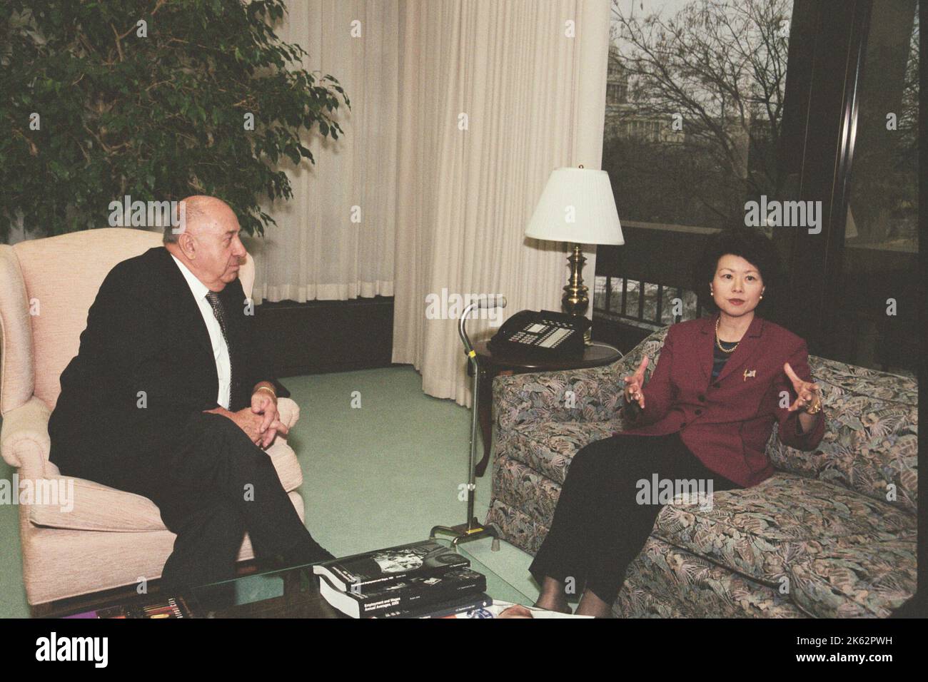 Office of the Secretary - Secretary Elaine Chao Meeting Ken Behring of ...