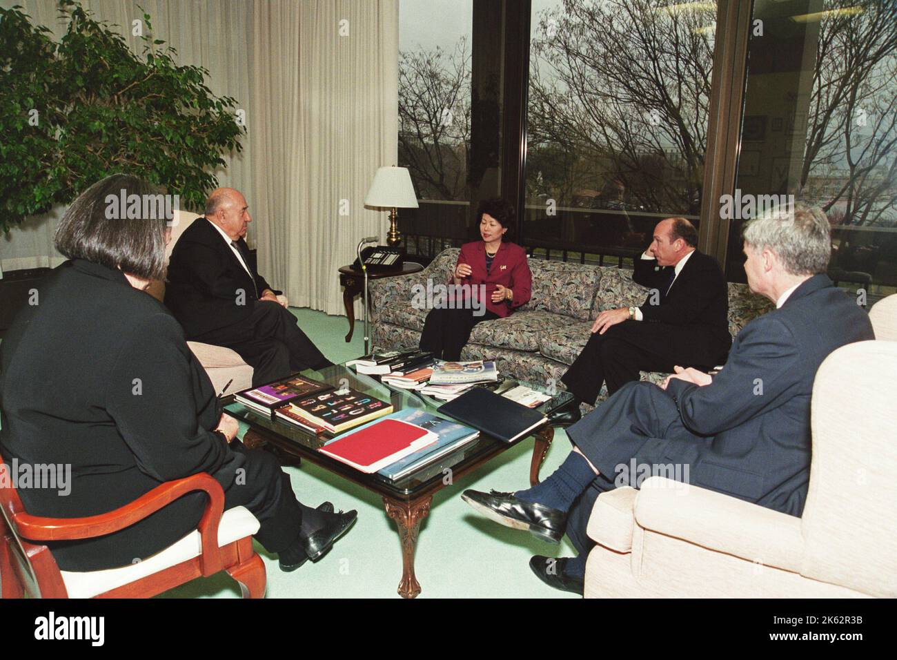 Office of the Secretary - Secretary Elaine Chao Meeting Ken Behring of ...