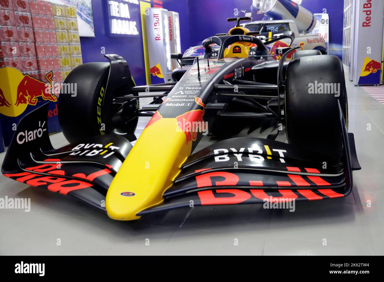 Mexico City, Mexico. 10th Oct, 2022. A static car of the Formula 1 car ...