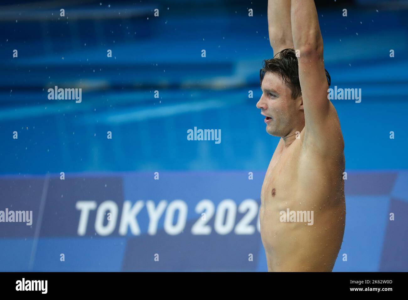 AUGUST 1st, 2021 - TOKYO, JAPAN: Robert FINKE of the USA wins the Gold ...