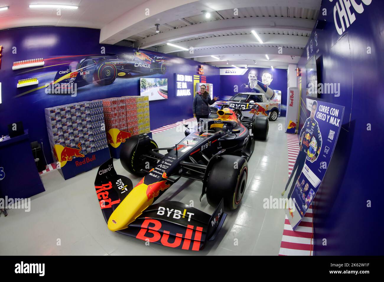 Mexico City, Mexico. 10th Oct, 2022. A static car of the Formula 1 car ...