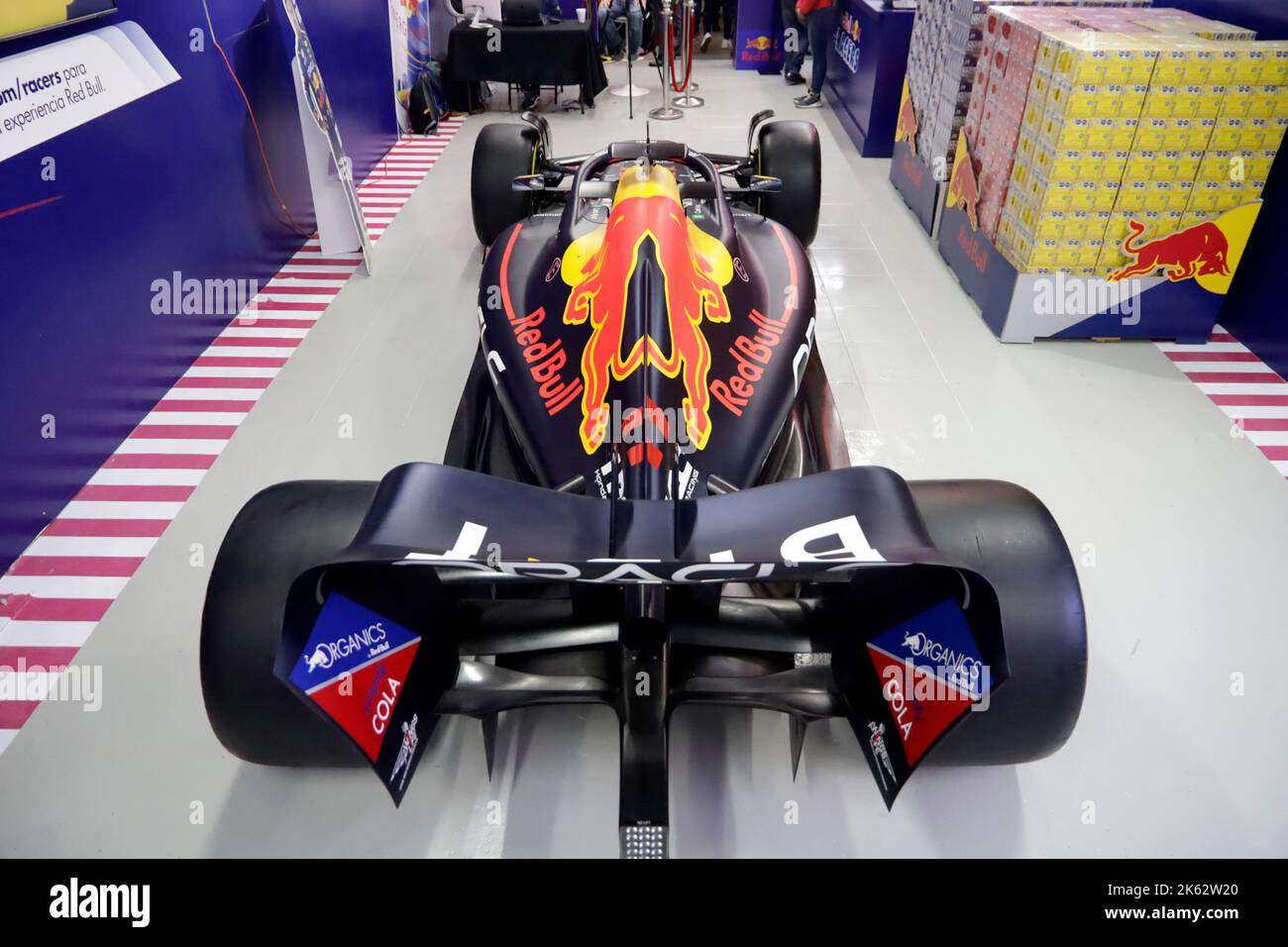Mexico City, Mexico. 10th Oct, 2022. A static car of the Formula 1 car ...