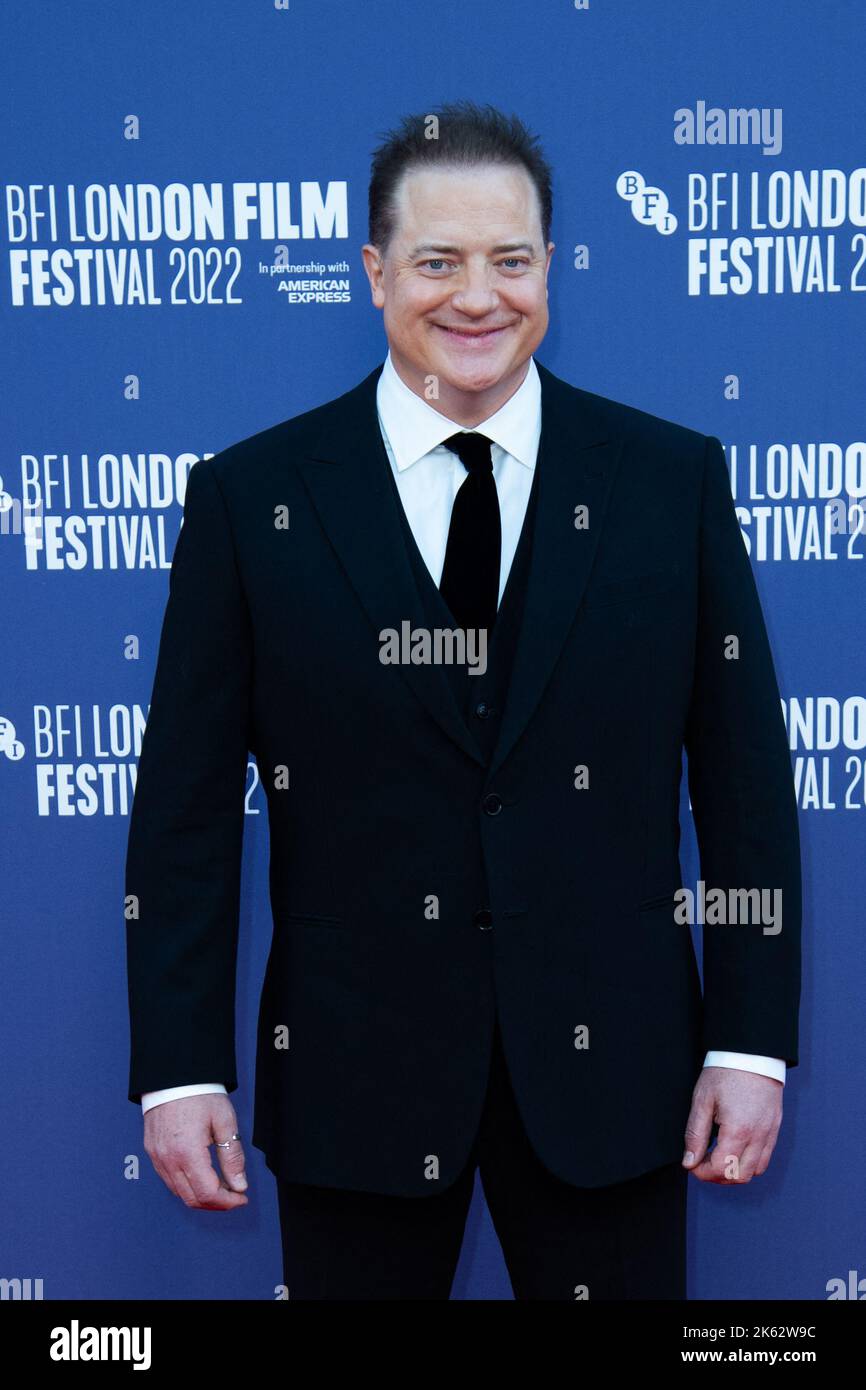 Brendan Fraser attending The Whale Premiere as part of the 66th BFI ...