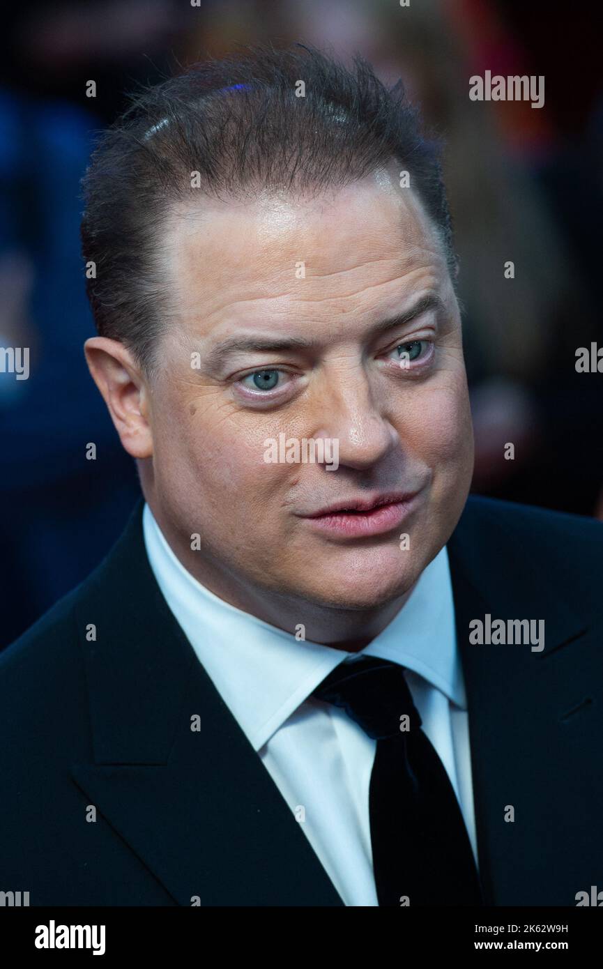 Brendan Fraser attending The Whale Premiere as part of the 66th BFI ...