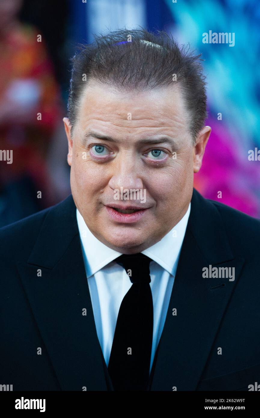Brendan Fraser attending The Whale Premiere as part of the 66th BFI ...