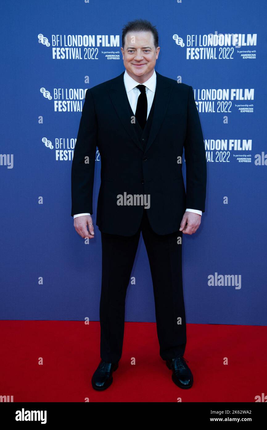 Brendan Fraser attending The Whale Premiere as part of the 66th BFI ...