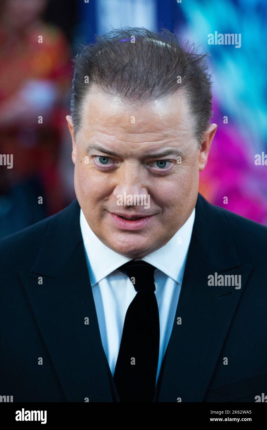 Brendan Fraser attending The Whale Premiere as part of the 66th BFI ...