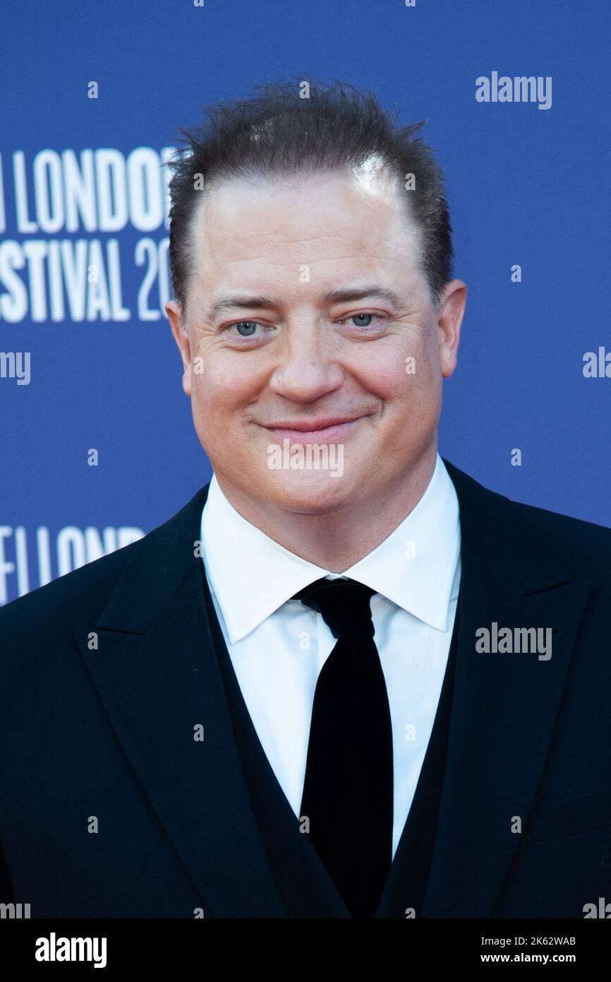 Brendan Fraser attending The Whale Premiere as part of the 66th BFI ...