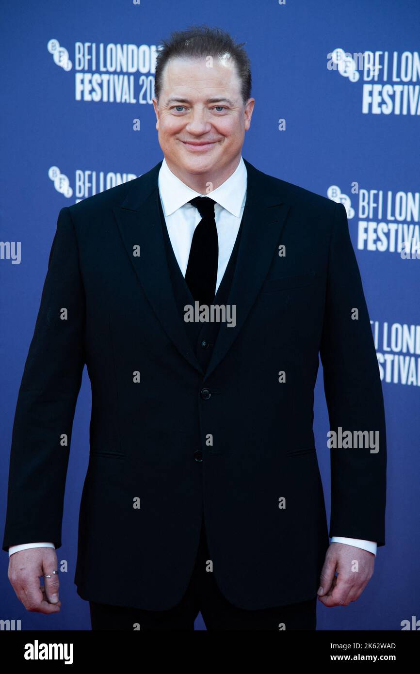 Brendan Fraser attending The Whale Premiere as part of the 66th BFI ...