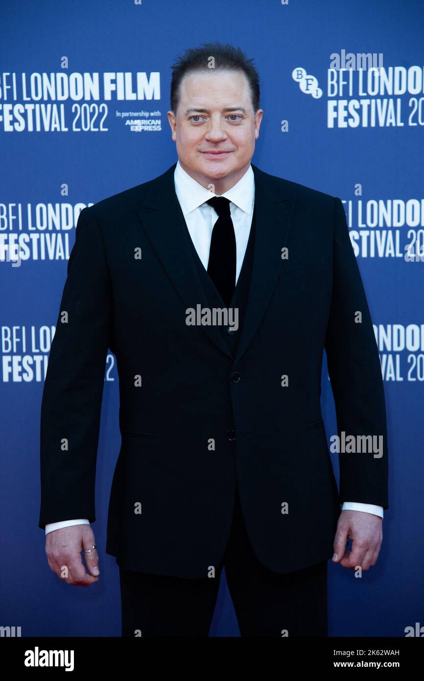 Brendan Fraser attending The Whale Premiere as part of the 66th BFI ...
