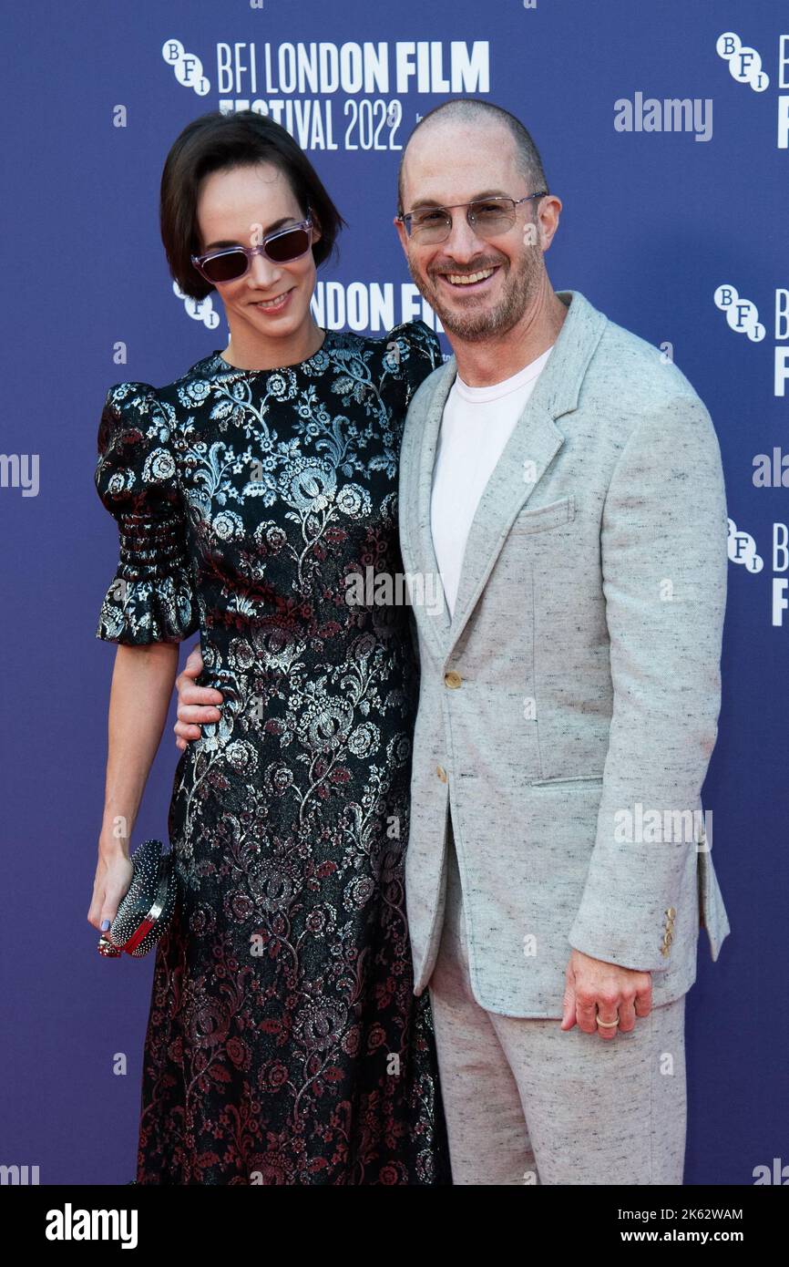 Alice George Lloyd and Darren Aronofsky attending The Whale Premiere as ...