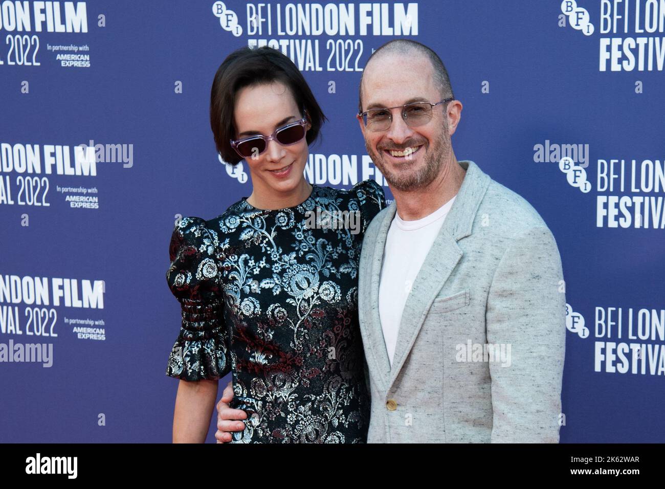 Alice George Lloyd and Darren Aronofsky attending The Whale Premiere as ...