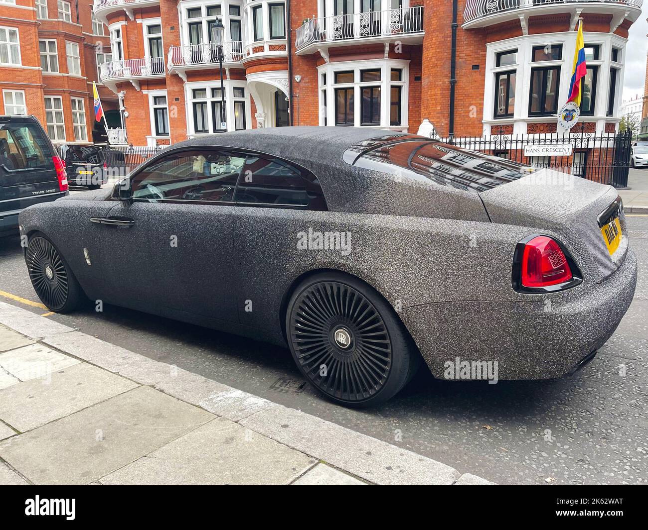 Businesswoman Daria Radionova Rolls Royce Covered In Swarovski Crystals ...