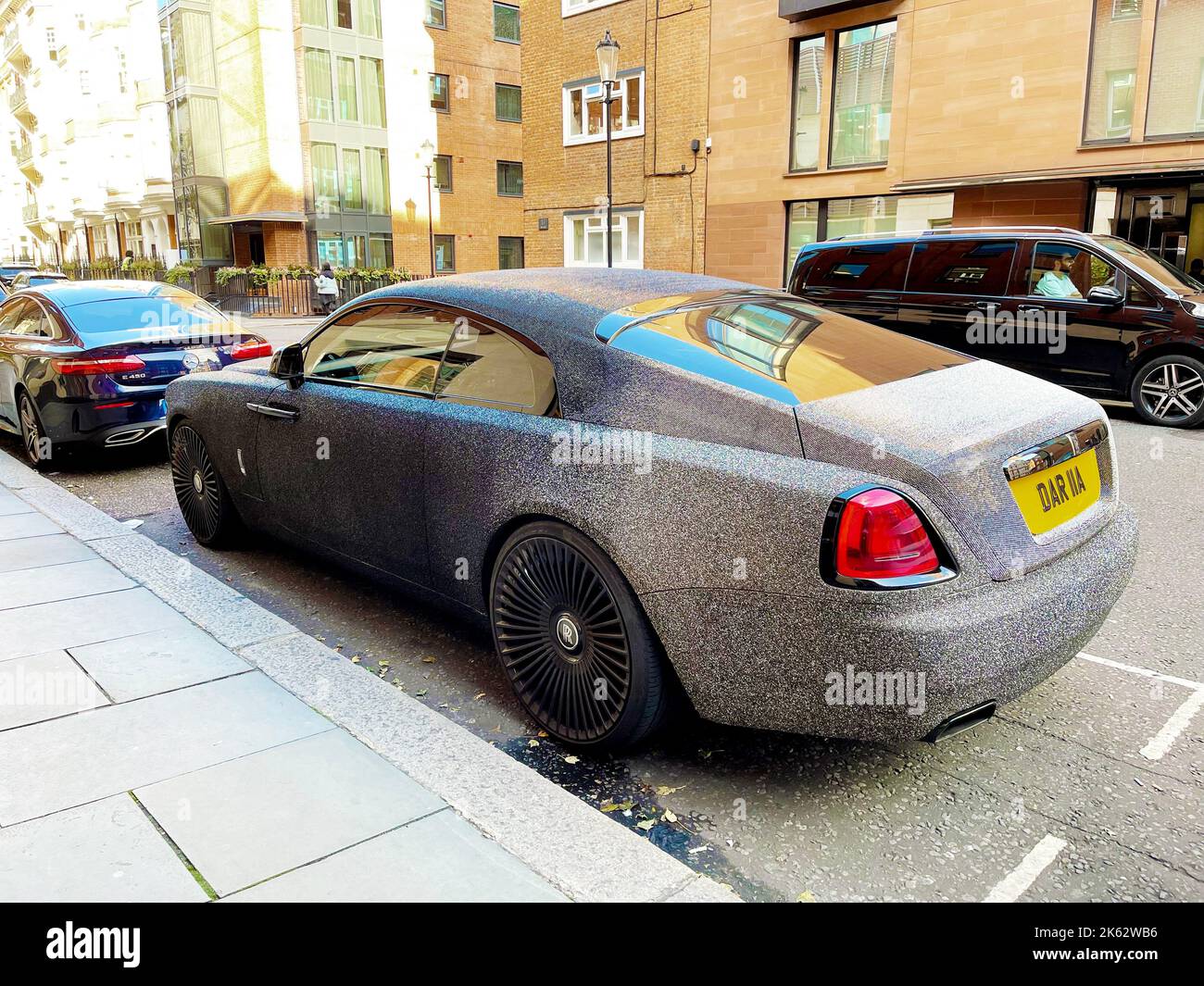 Businesswoman Daria Radionova Rolls Royce Covered In Swarovski Crystals ...