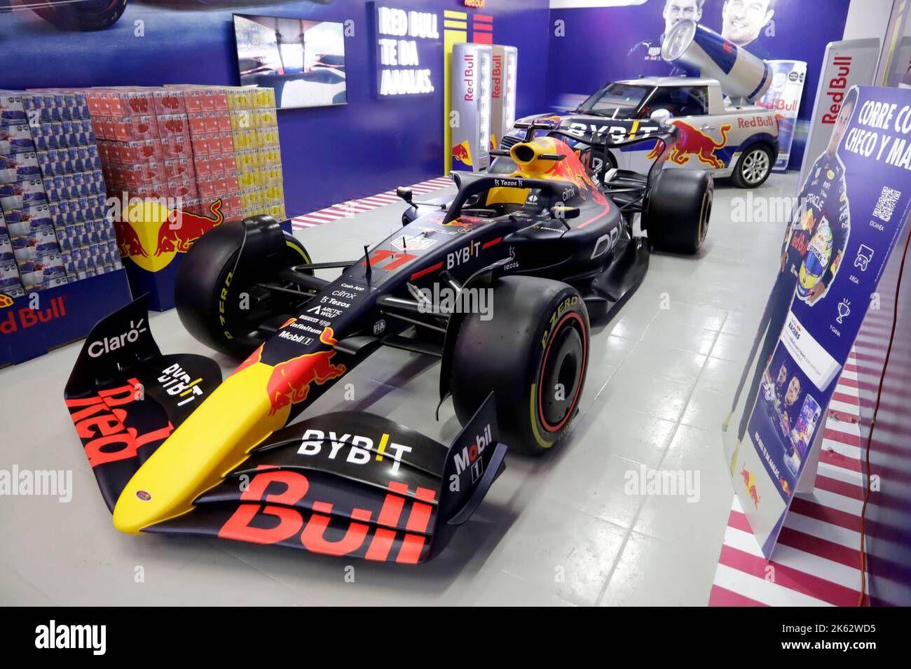 Mexico City, Mexico. 10th Oct, 2022. A static car of the Formula 1 car ...