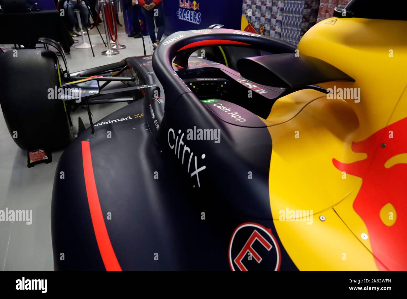 Mexico City, Mexico. 10th Oct, 2022. A static car of the Formula 1 car ...
