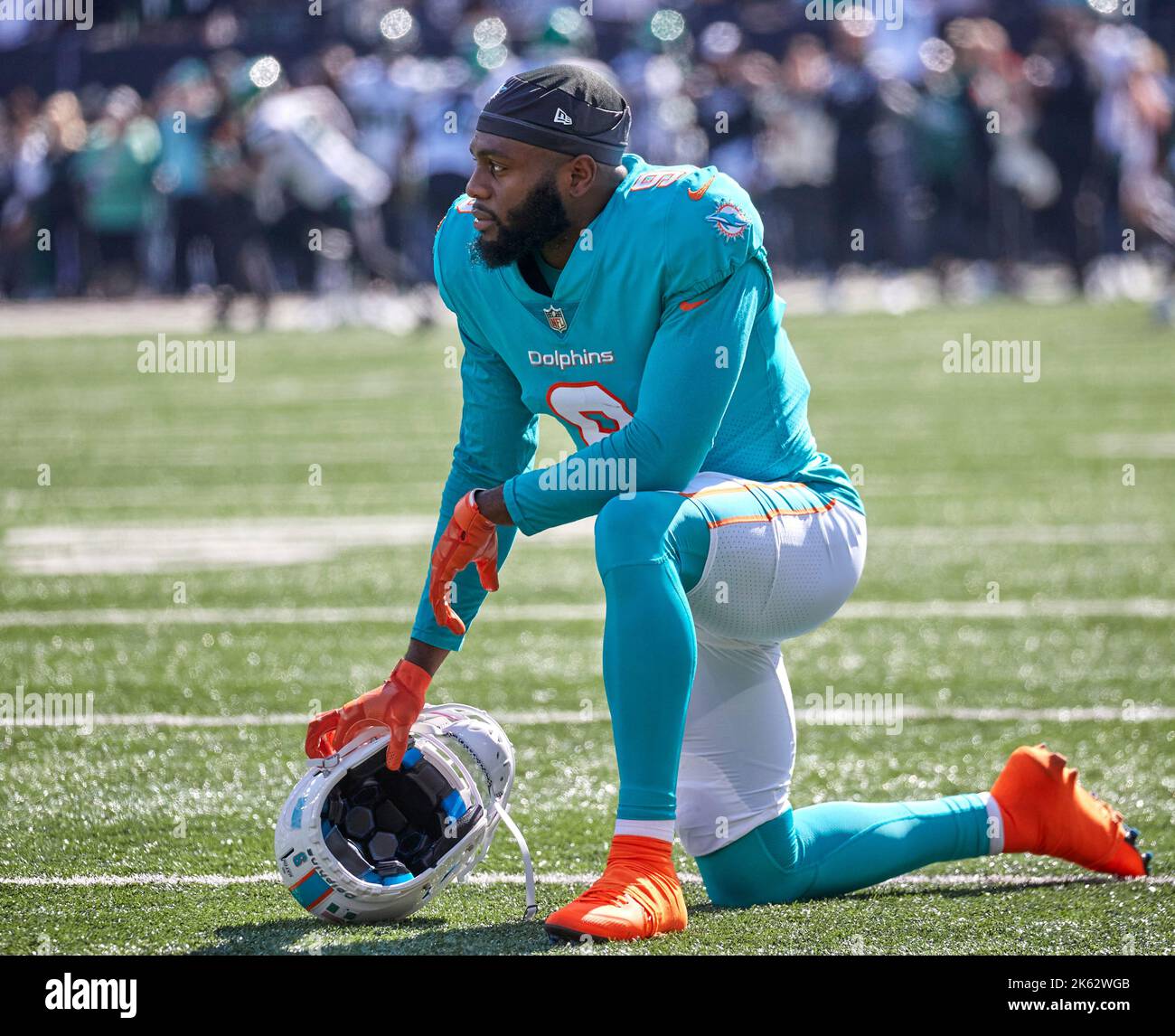 October 9, 2022, East Rutherford, New Jersey, USA: Miami Dolphins ...