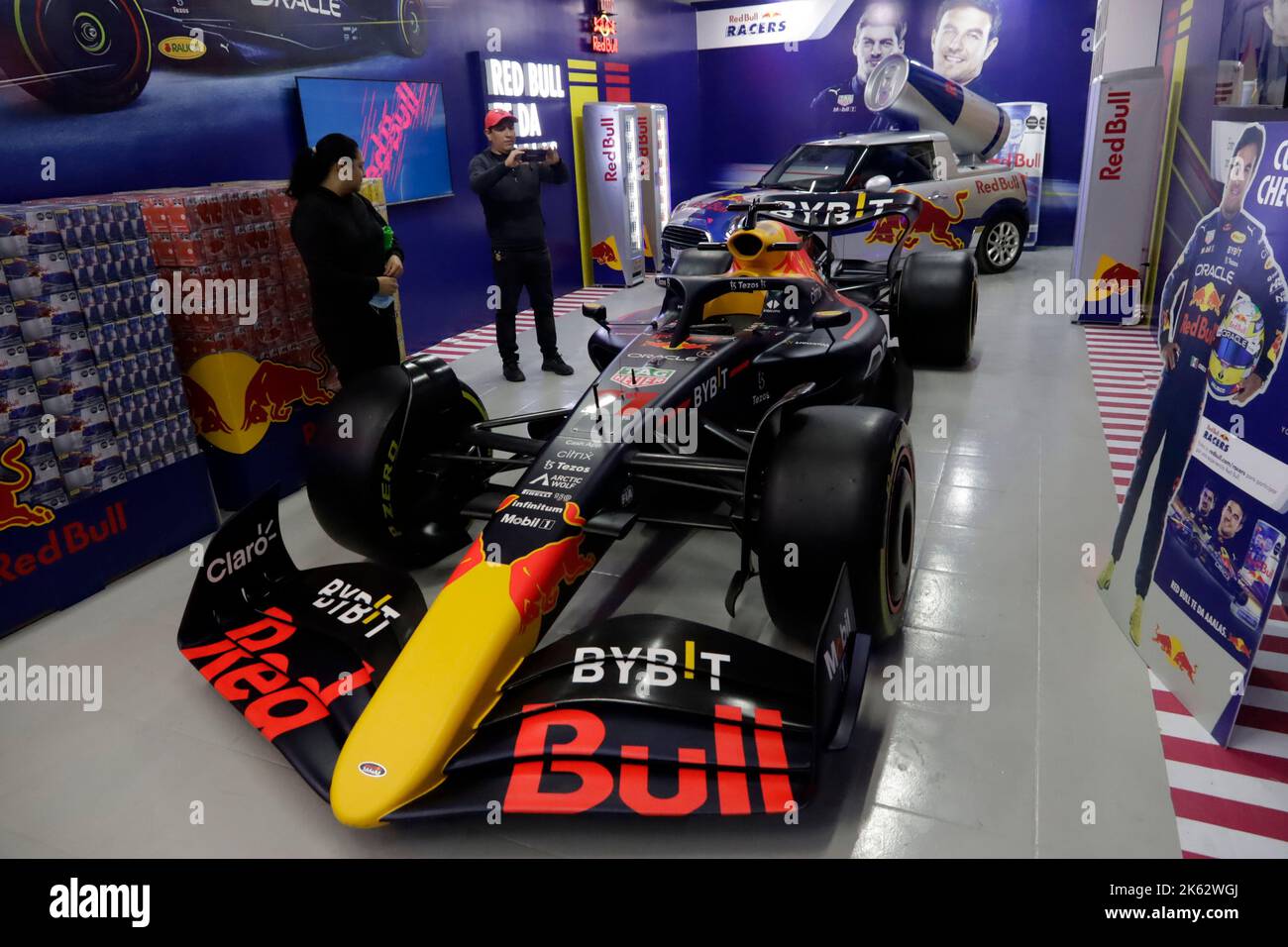 Mexico City, Mexico. 10th Oct, 2022. A static car of the Formula 1 car ...
