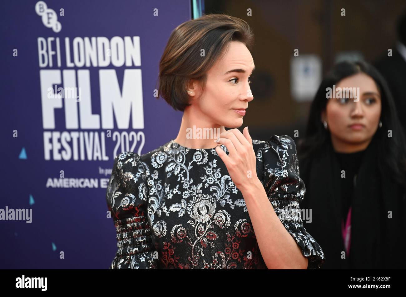 London, UK. 11th Oct, 2022. Alice George Lloyd arrive at the, The Whale ...