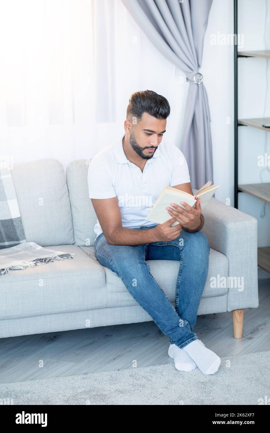 Relaxed man at home hi-res stock photography and images - Alamy