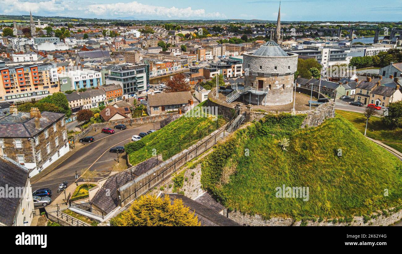 The ancient Millmount Museum on a sunny morning Stock Photo - Alamy