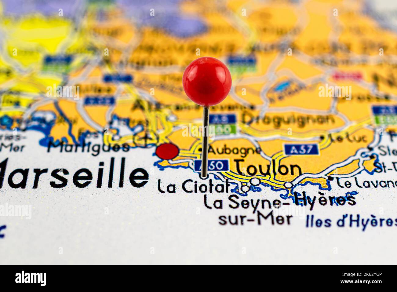La ciotat map hi-res stock photography and images - Alamy