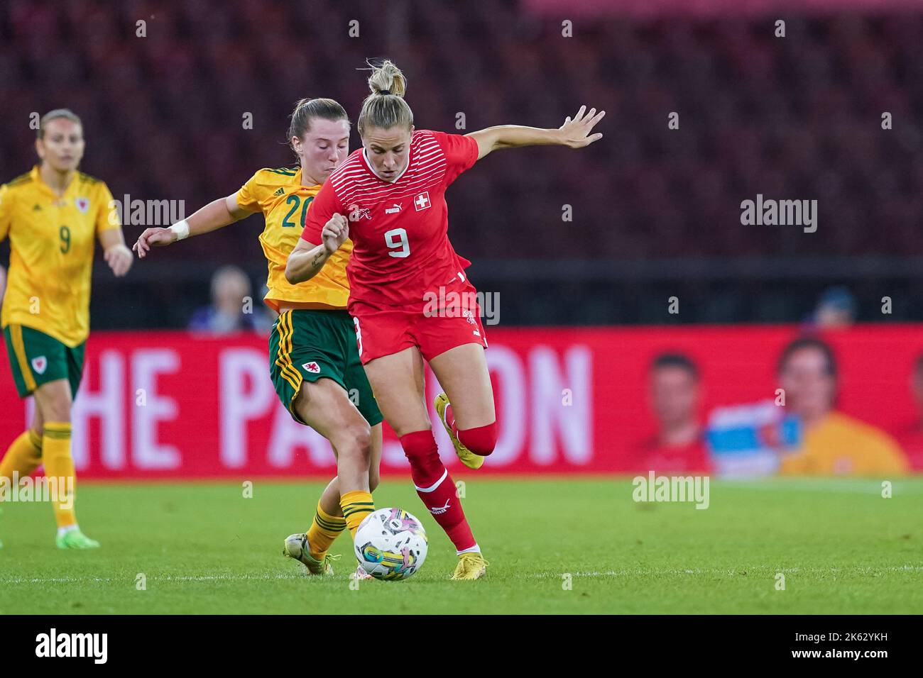 11.10.2022, Zurich, Letzigrund, FIFA World Cup Playoffs: Switzerland ...