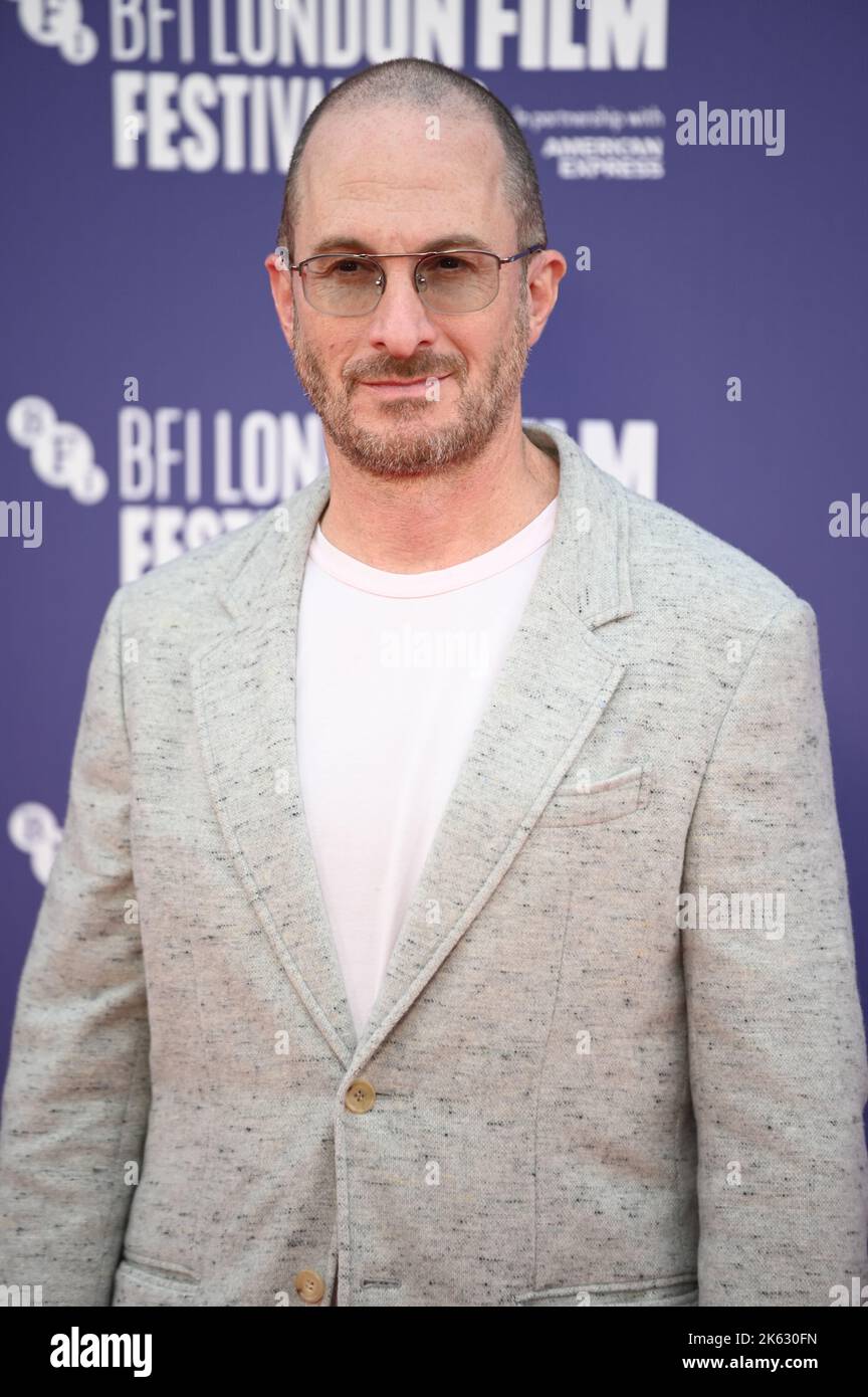 London, UK. 11th Oct, 2022. Director Darren Aronofsky arrive at the ...