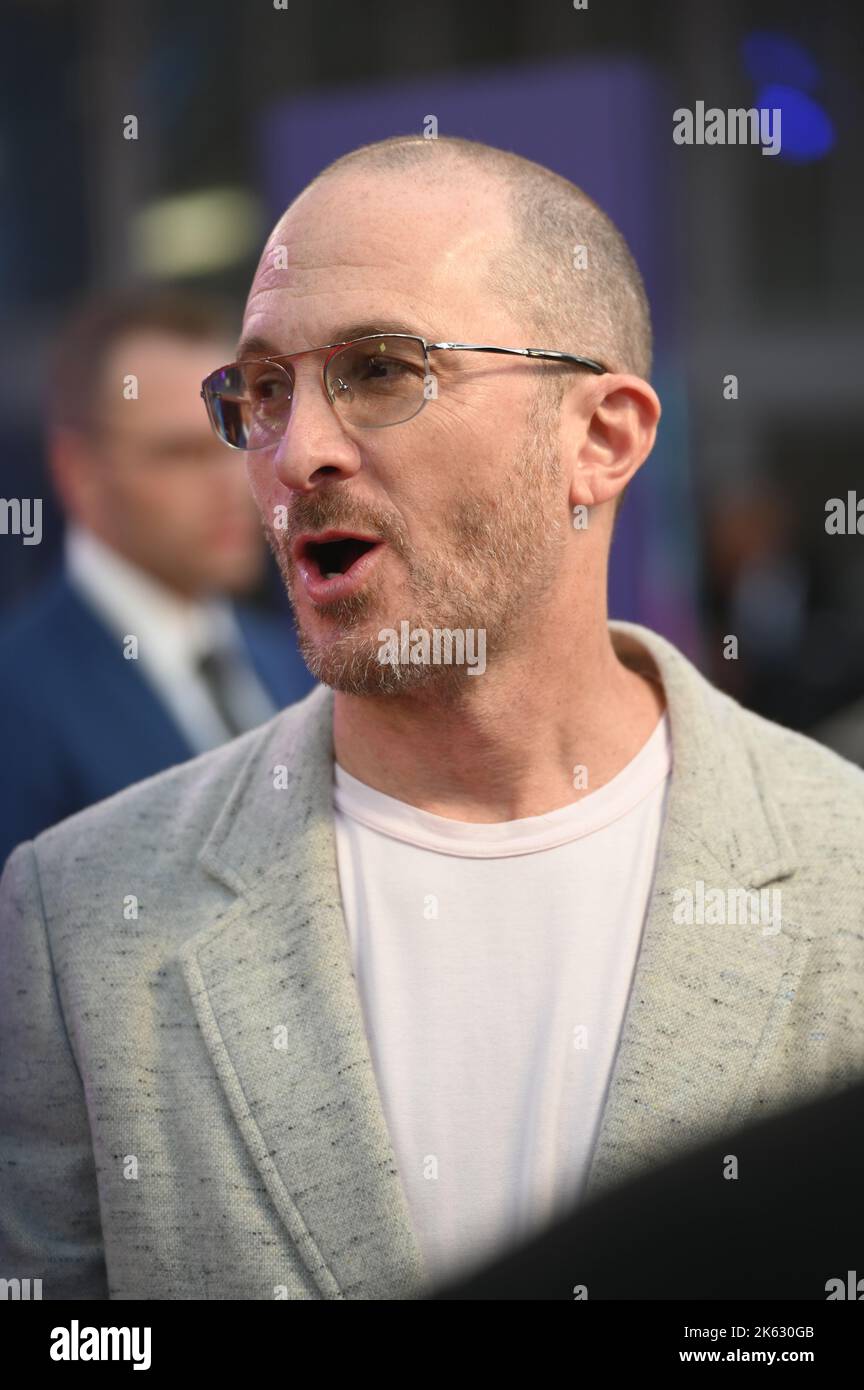 London, UK. 11th Oct, 2022. Director Darren Aronofsky arrive at the ...