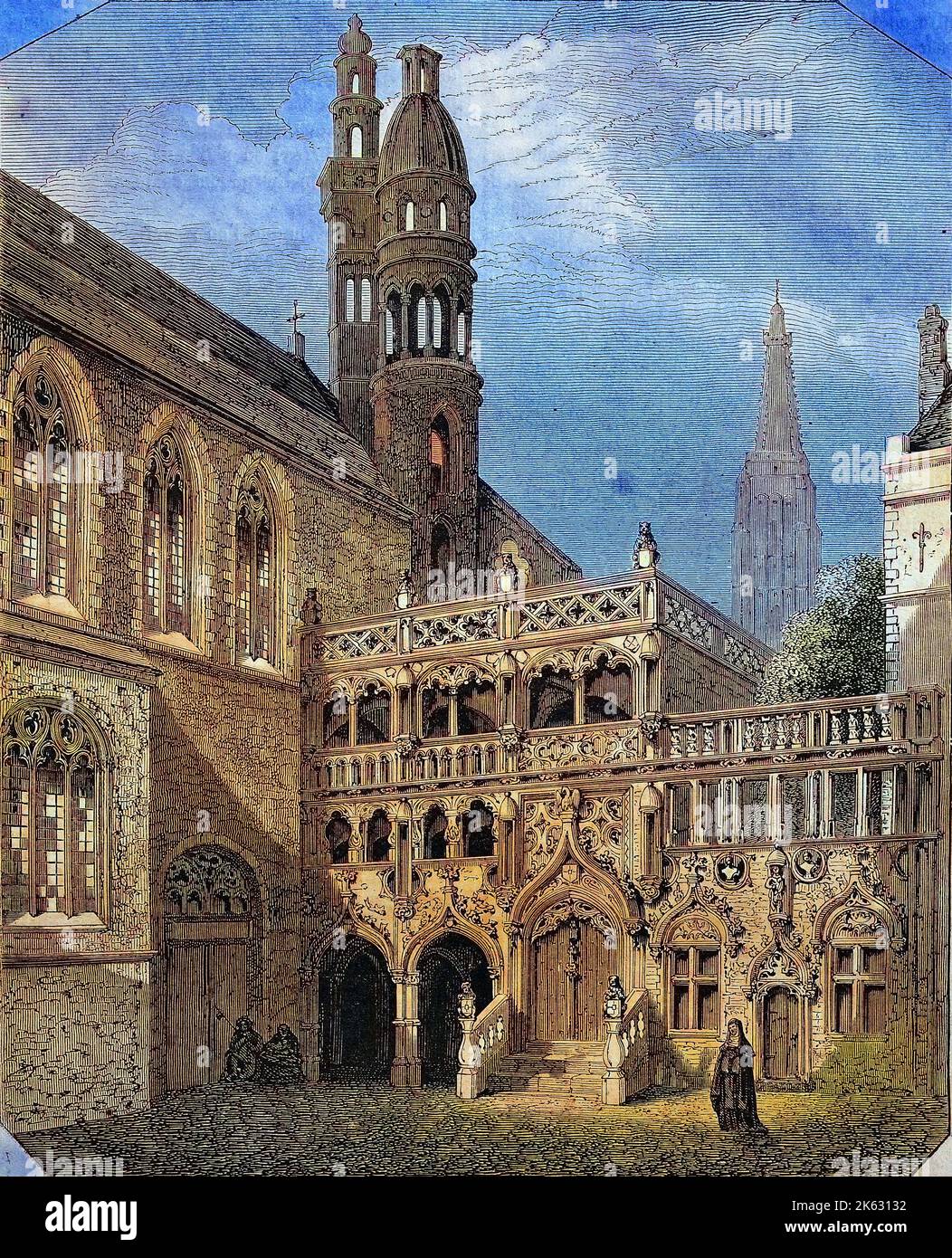 Basilica of the Holy Blood, Basilique du Saint-Sang, a Roman Catholic ...