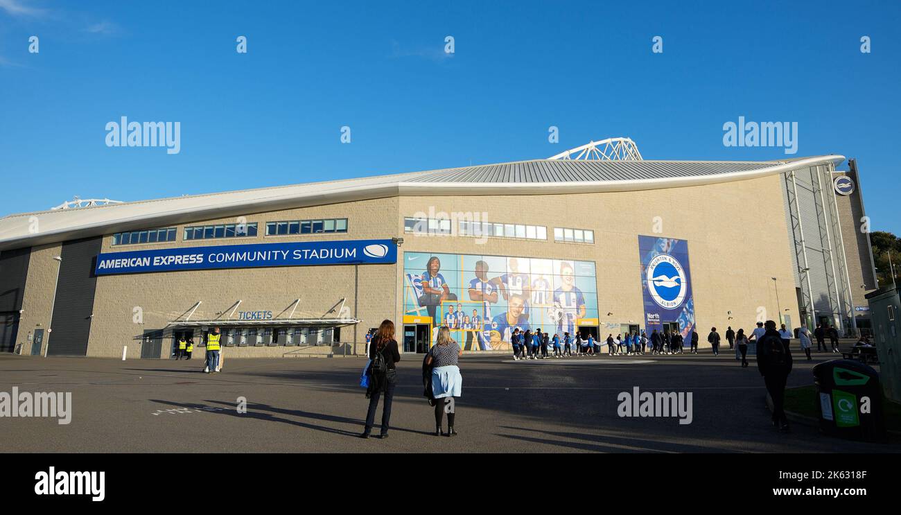 October 11, 2022, Brighton, England, United Kingdom: The exterior of ...