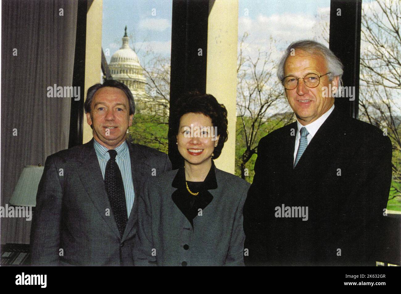 Office of the Secretary - Secretary Elaine Chao with Mike Hagen of ...