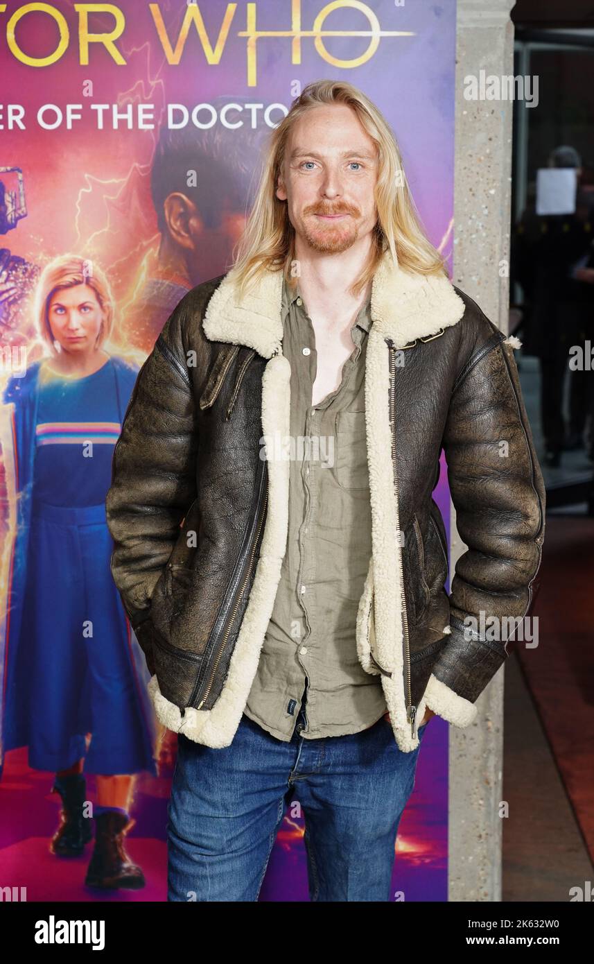 Jamie Magnus Stone attends the World premiere of Doctor Who at the ...