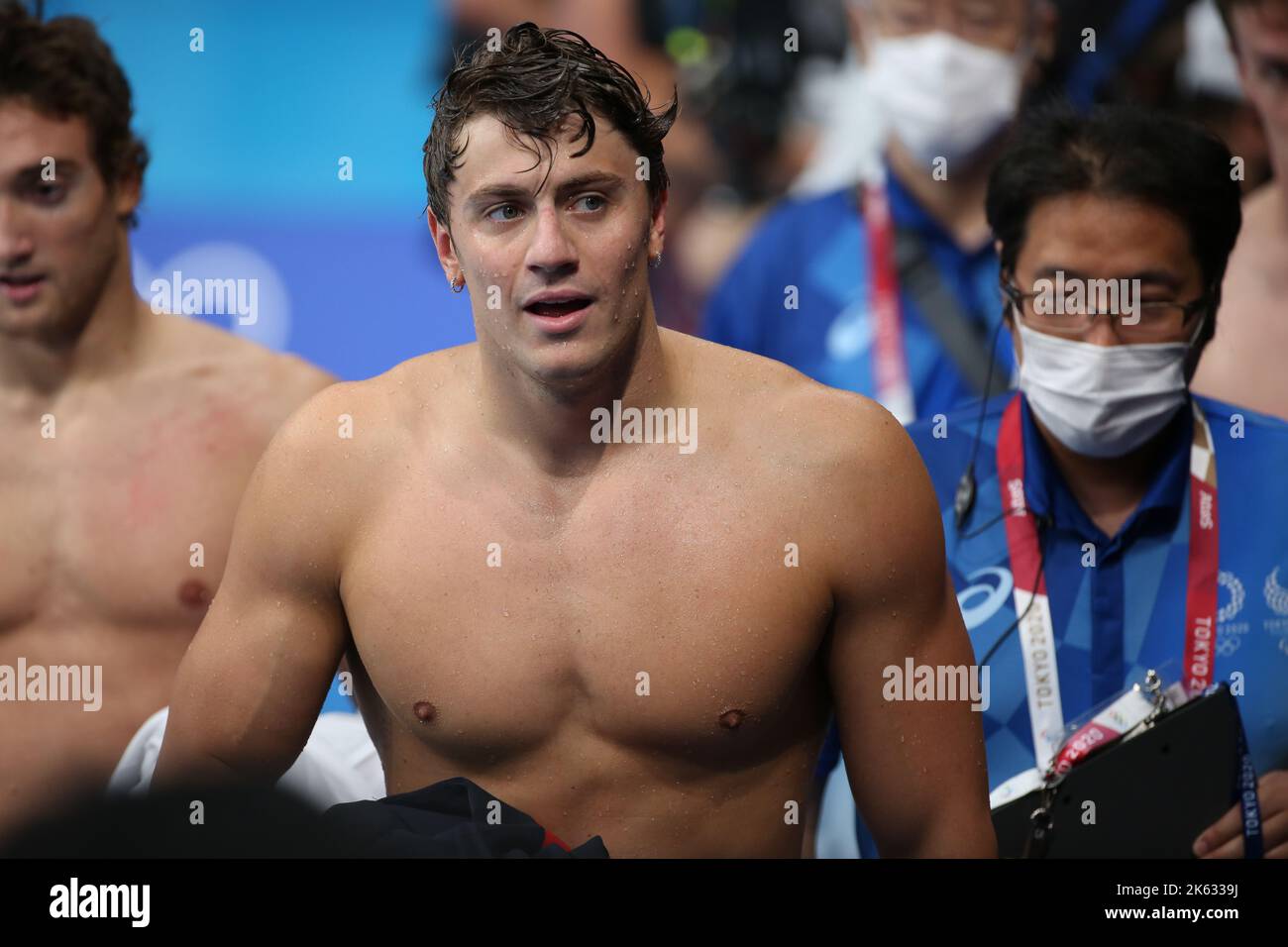 AUGUST 1st, 2021 - TOKYO, JAPAN: Nicolò MARTINENGHI of Italy reacts to ...