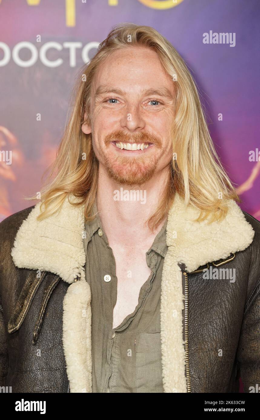 Jamie Magnus Stone attends the World premiere of Doctor Who at the ...