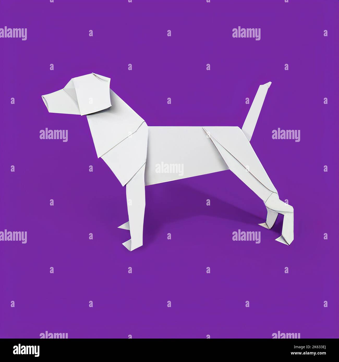Origami dog hi-res stock photography and images - Alamy