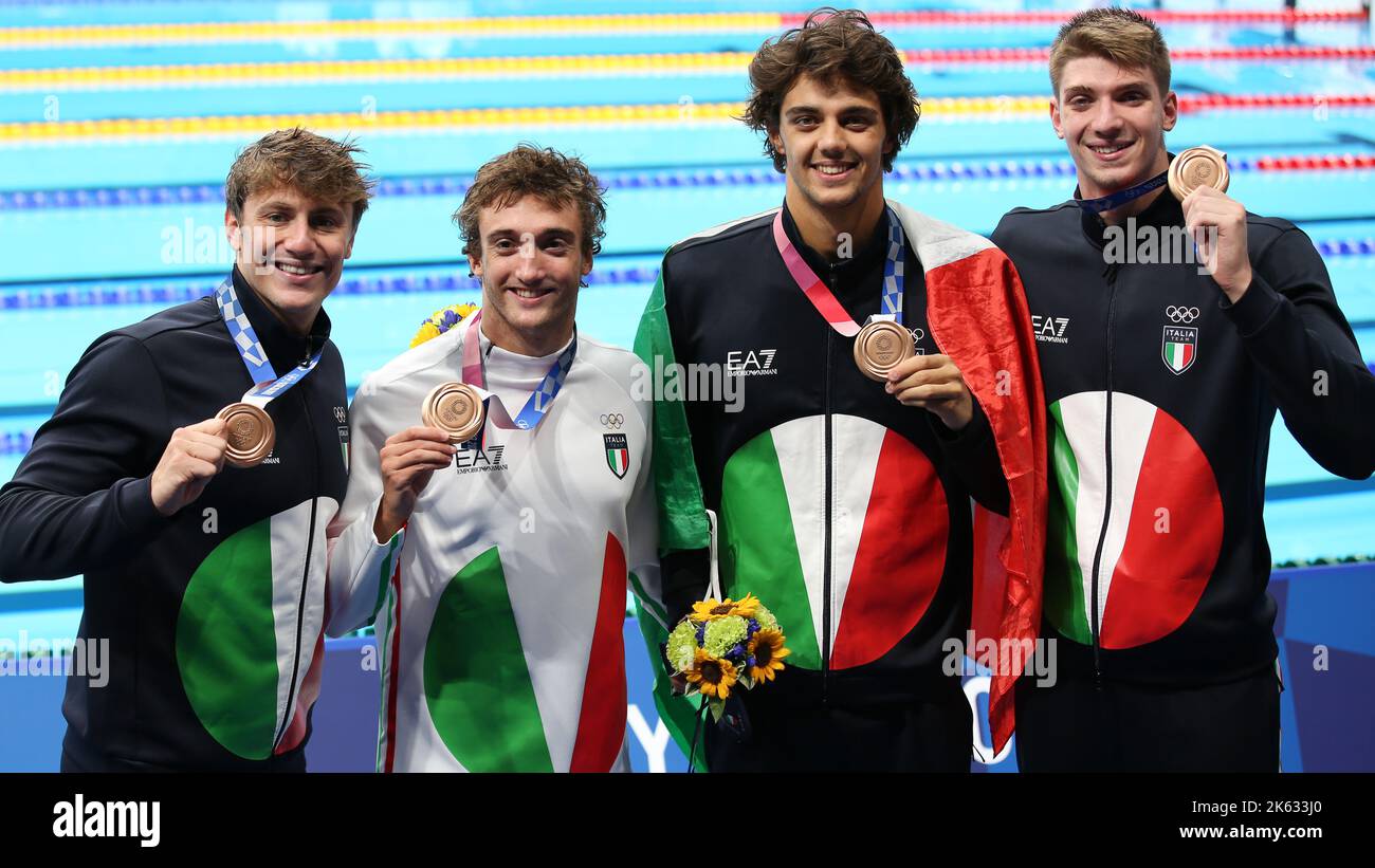 AUGUST 1st, 2021 - TOKYO, JAPAN: Thomas CECCON, Nicolò MARTINENGHI ...