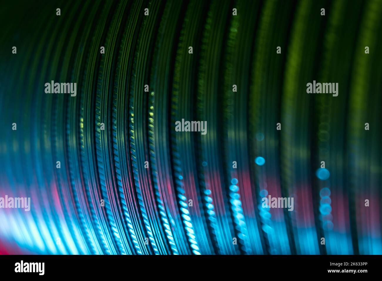 ridged texture color light background neon glow Stock Photo - Alamy