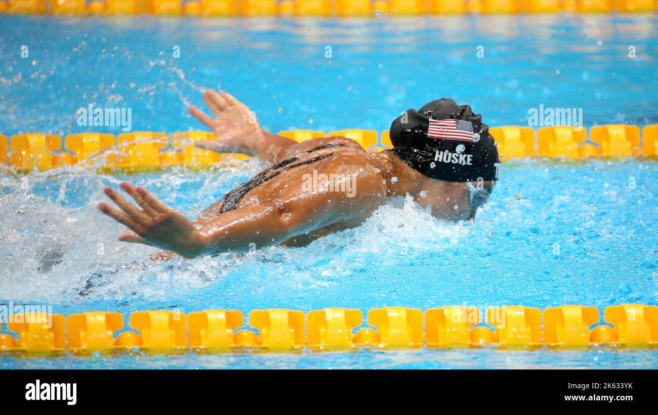 AUGUST 1st, 2021 - TOKYO, JAPAN: Torri HUSKE of USA swims the 100m ...