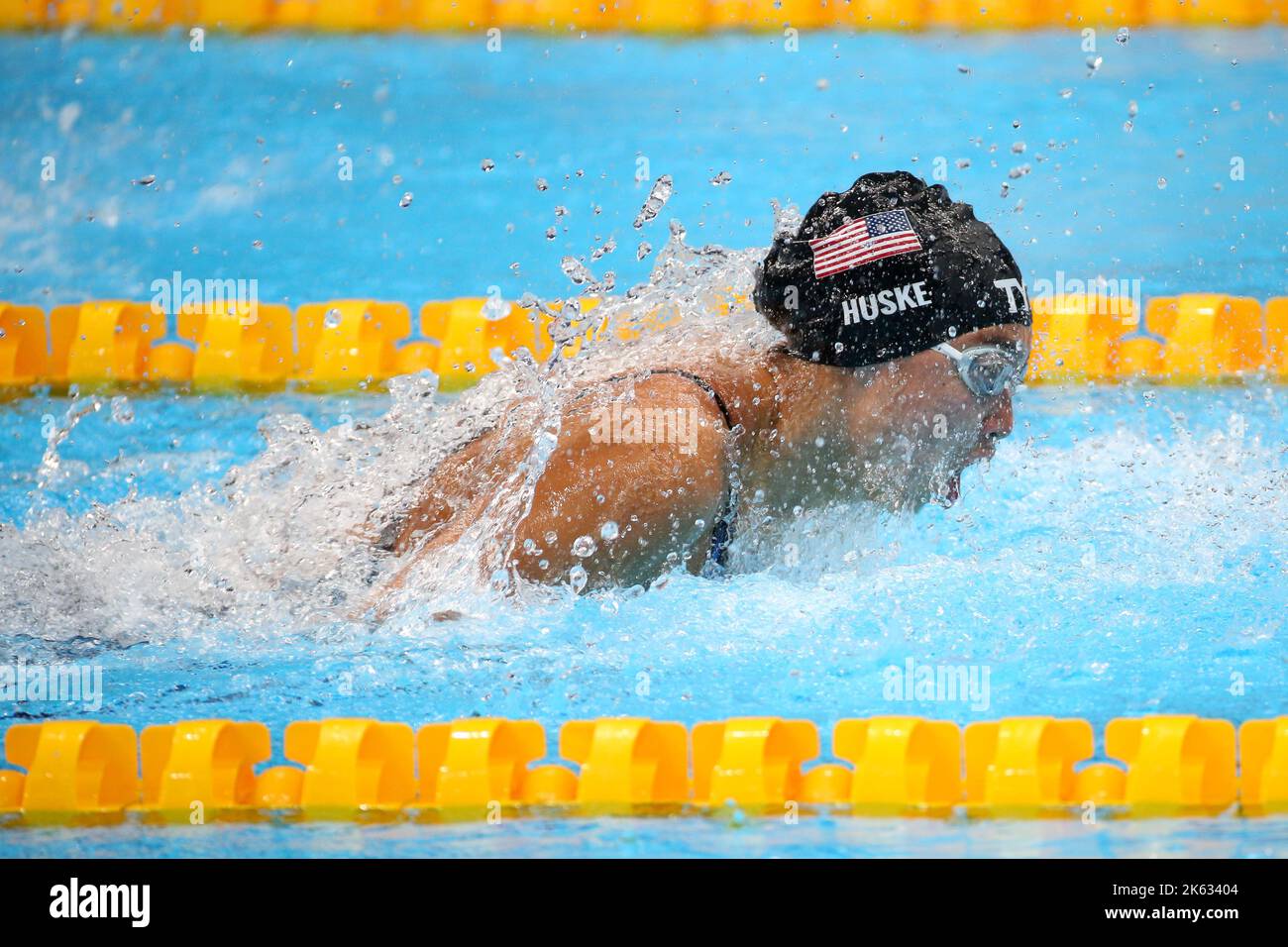 AUGUST 1st, 2021 - TOKYO, JAPAN: Torri HUSKE of USA swims the 100m ...
