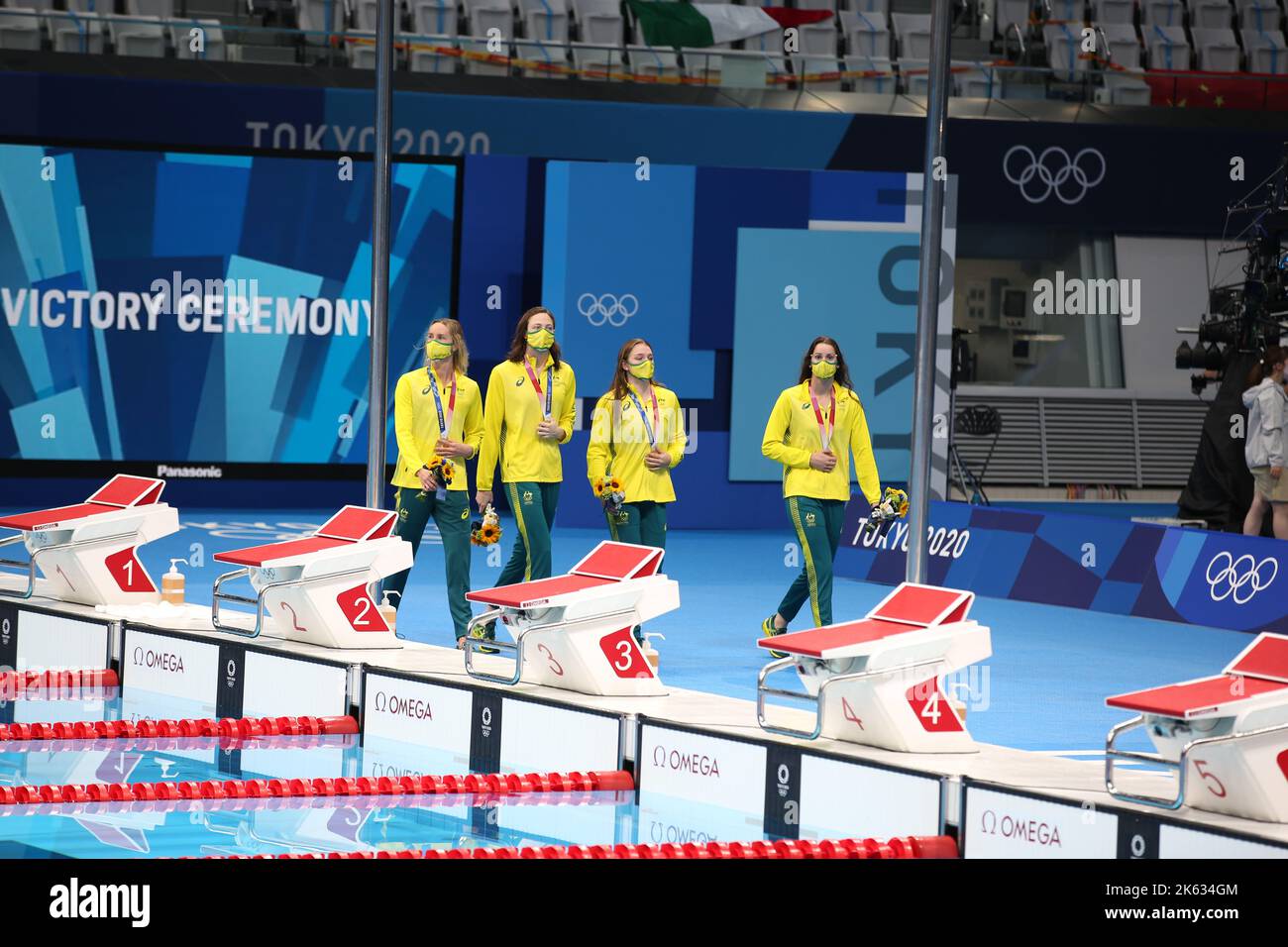 AUGUST 1st, 2021 - TOKYO, JAPAN: Kaylee McKEOWN, Chelsea HODGES, Emma ...