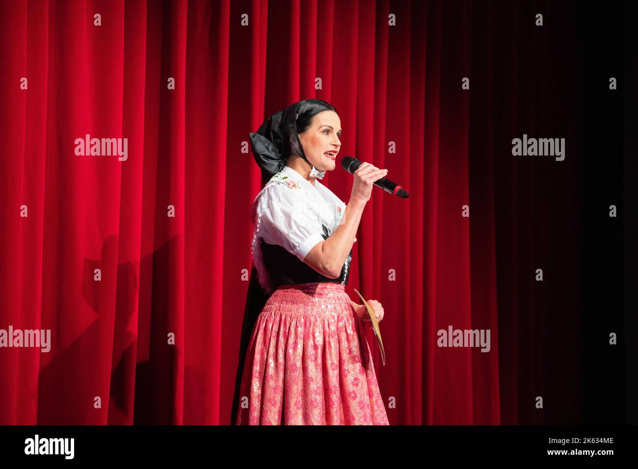 Im Bild: Kristina Nerad. Tag der offenen Tür zum 70jährigen Bestehen ...