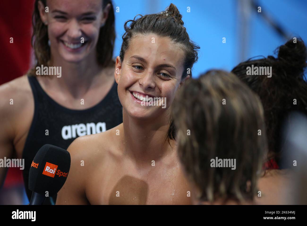 AUGUST 1st, 2021 - TOKYO, JAPAN: Martina CARRARO of Italy interviewed ...