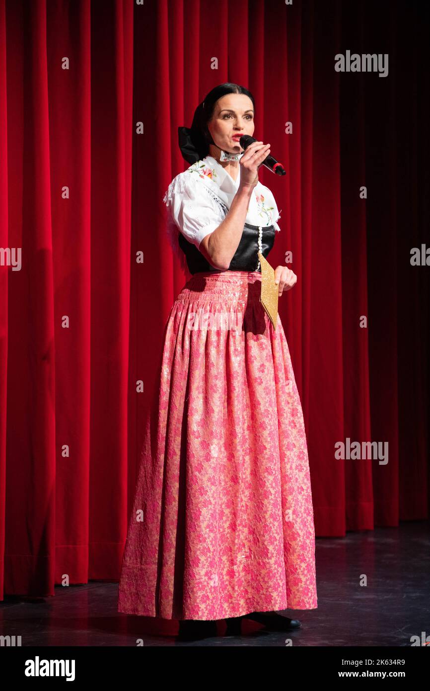 Im Bild: Kristina Nerad. Tag der offenen Tür zum 70jährigen Bestehen ...